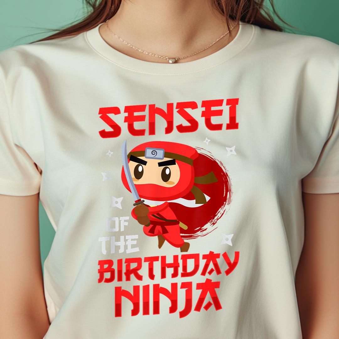 Sensei Of The Birthday Ninja - Ninja Birthday PNG, Teenage M | Inspire ...
