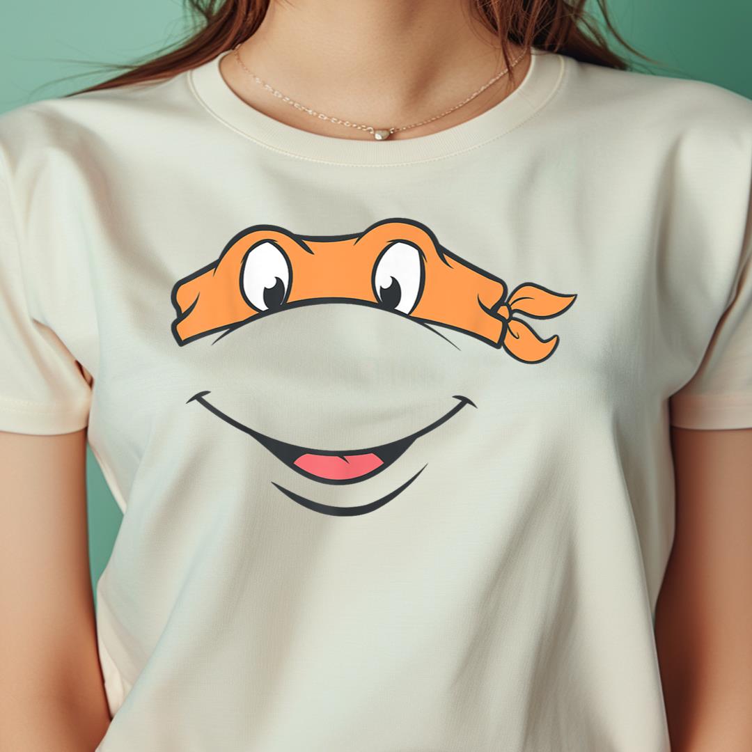 Teenage Mutant Ninja Turtles Mikey Face Graphic PNG, Teenage | Inspire ...