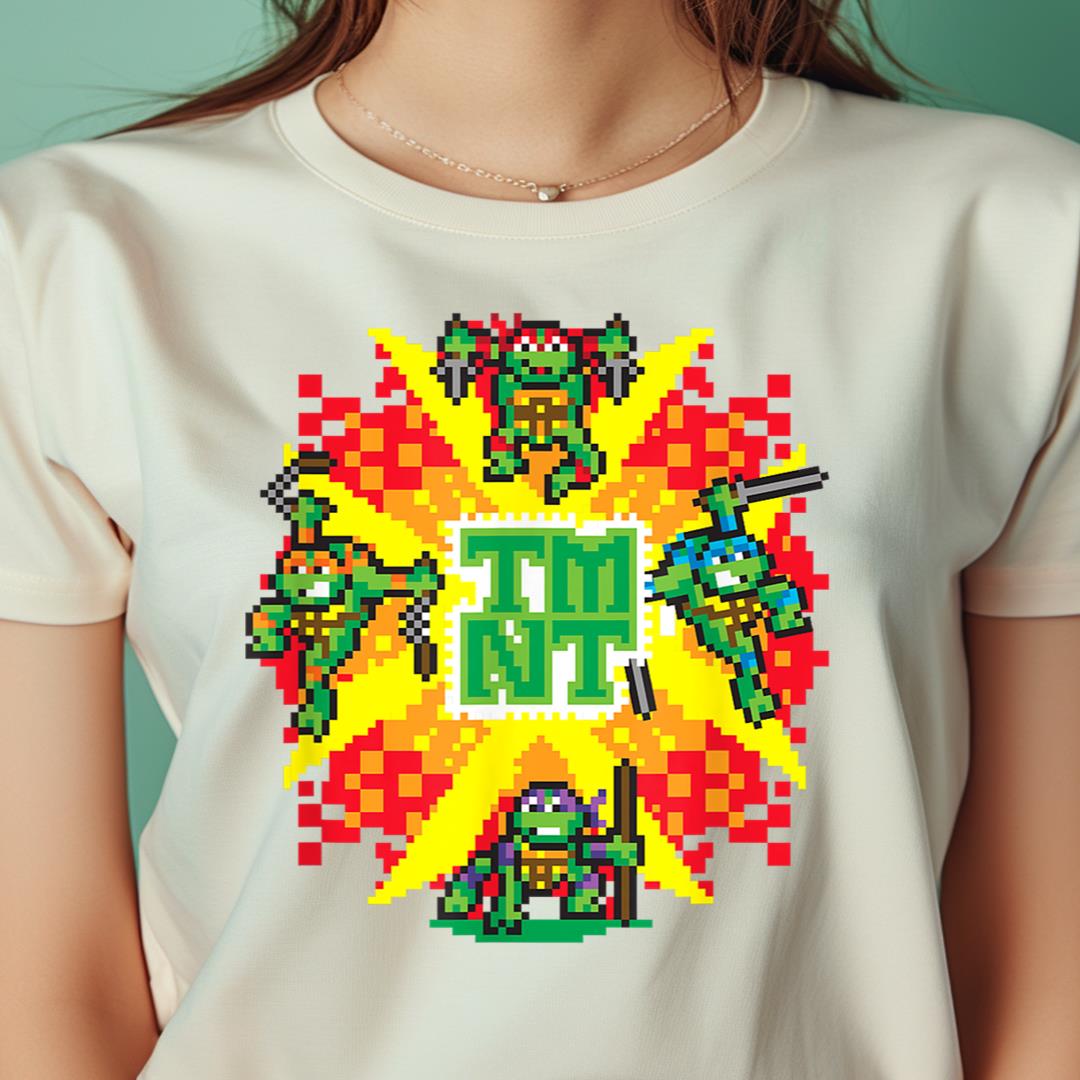 Teenage Mutant Ninja Turtles Pixelated Vintage Turtle Power | Inspire ...