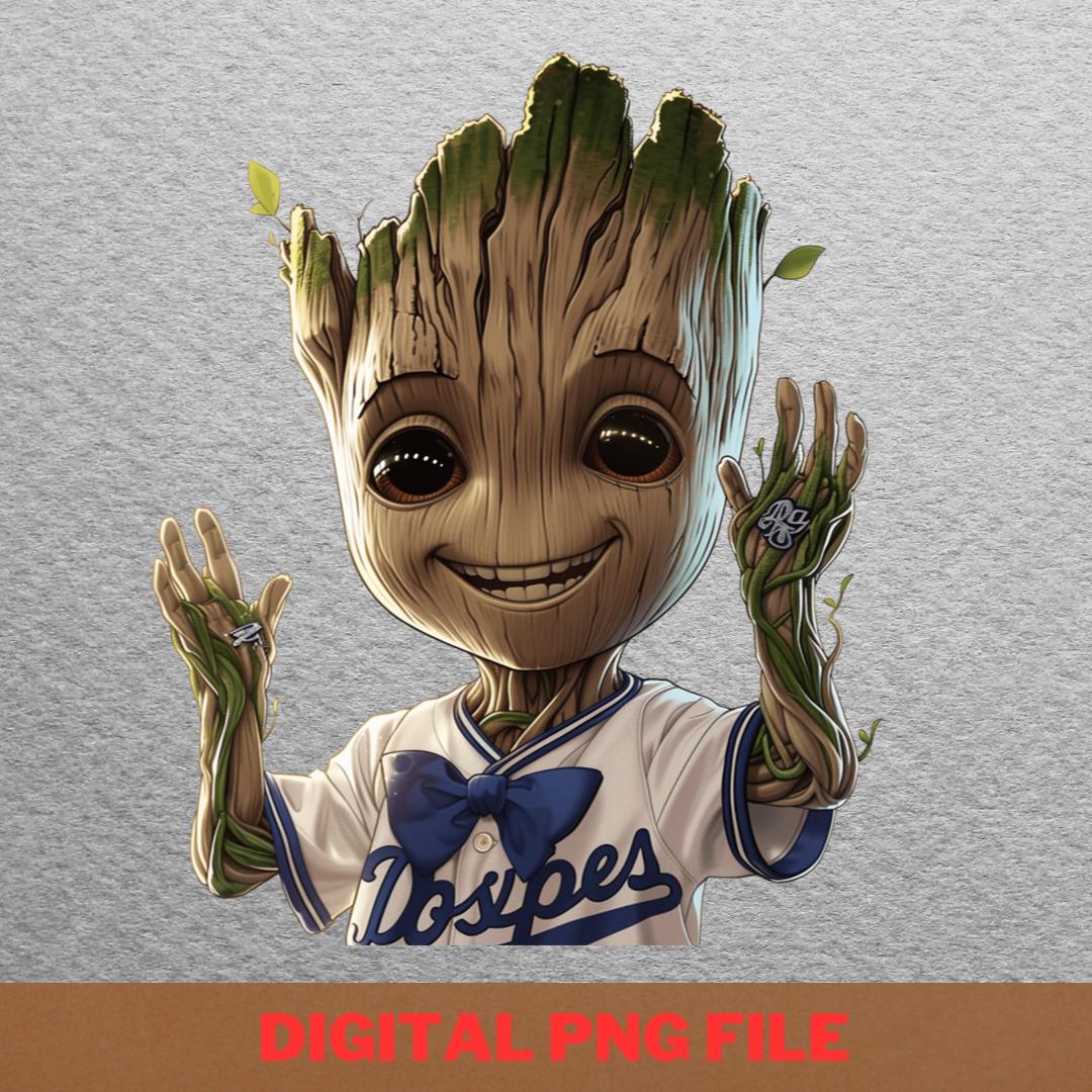 Groot Vs Los Angeles Dodgers Ent Epic PNG, Groot PNG, Los An | Inspire ...