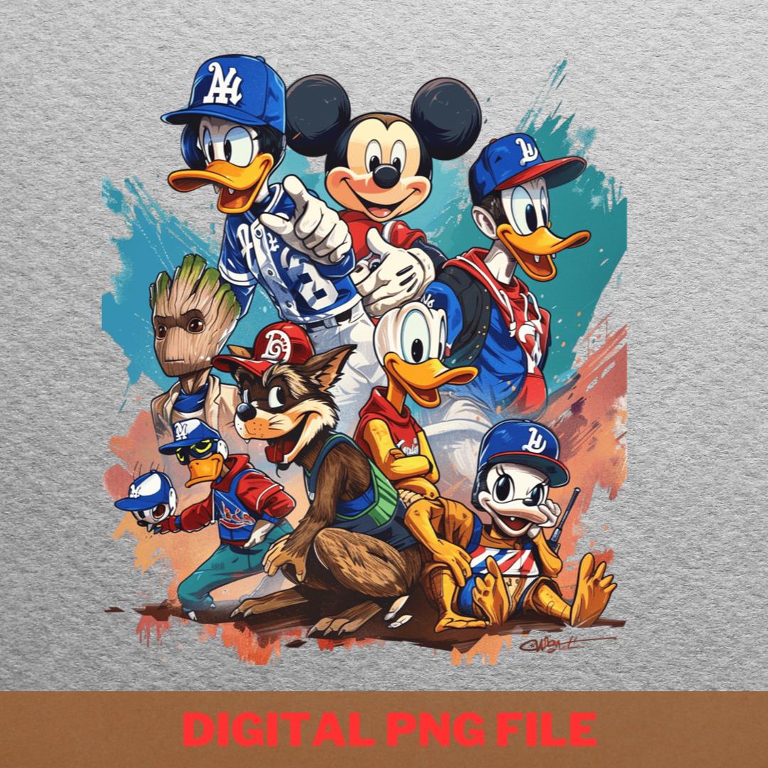 Groot Vs Los Angeles Dodgers Seedling Strikeout PNG, Groot P | Inspire ...