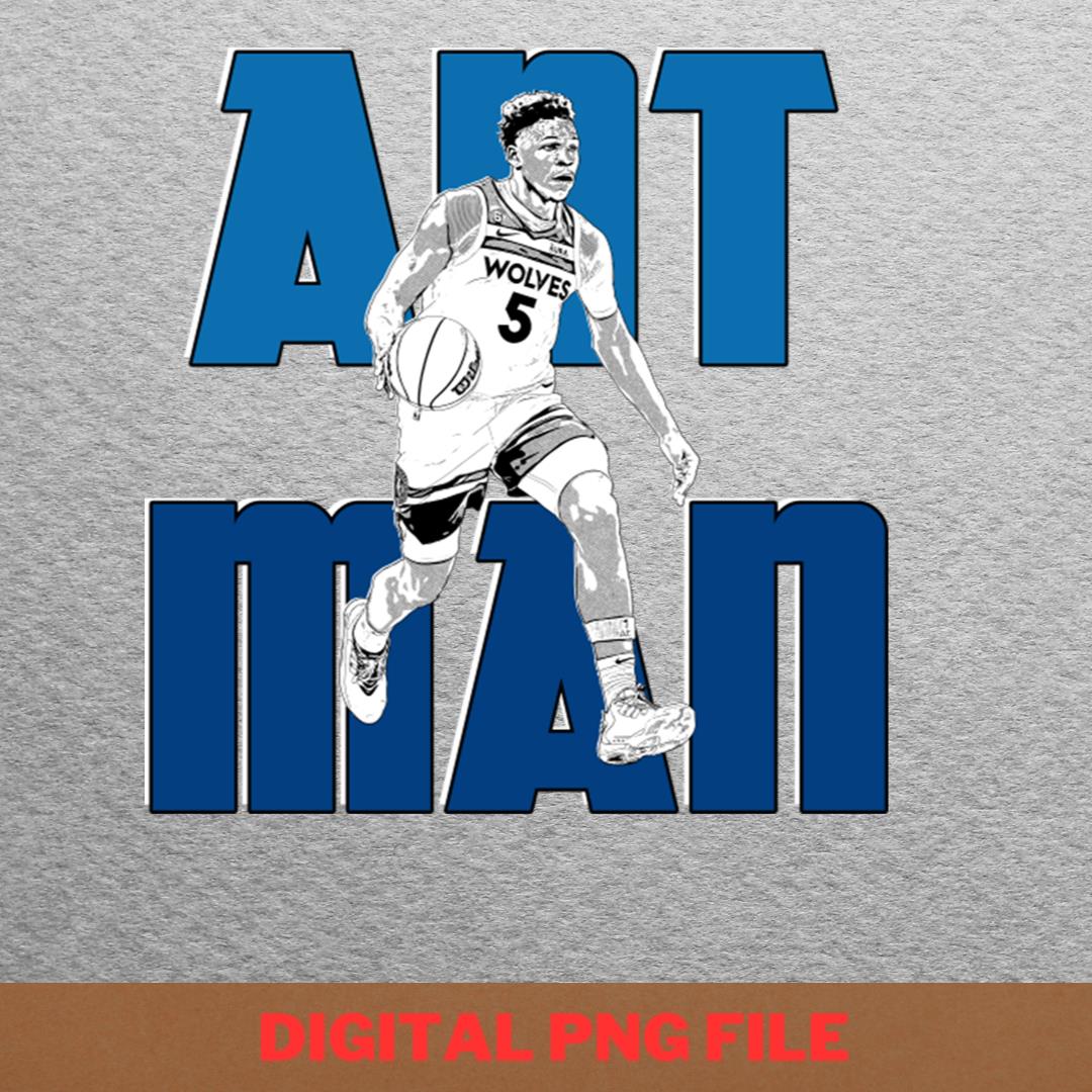 Ant Man Anthony Edwards Draft PNG, Anthony Edwards PNG, Bask - Inspire ...