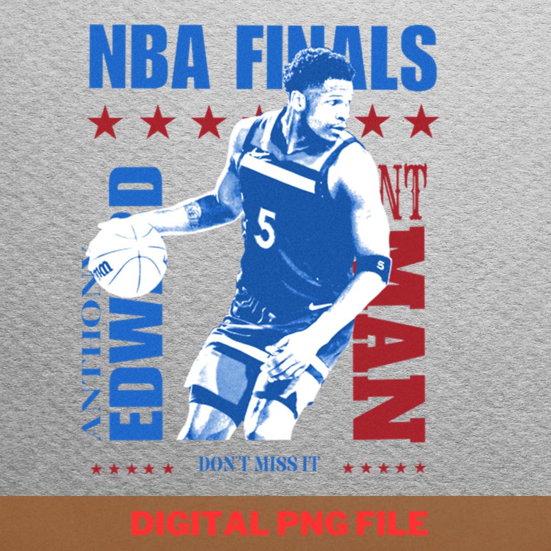 Anthony Edward Nba Final Energy PNG, Anthony Edwards PNG, Ba | Inspire ...