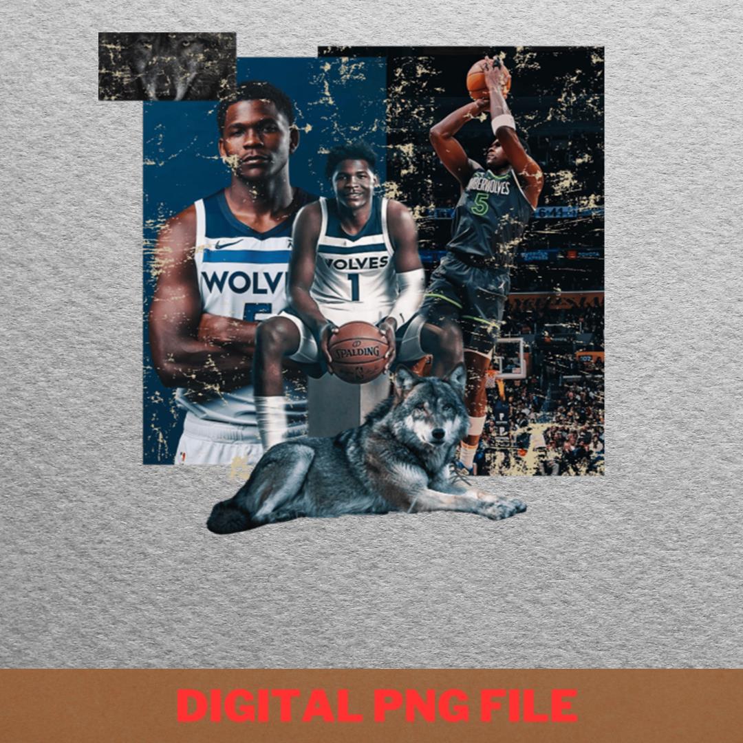 Anthony Edwards Charity PNG, Anthony Edwards PNG, Basketball - Inspire ...