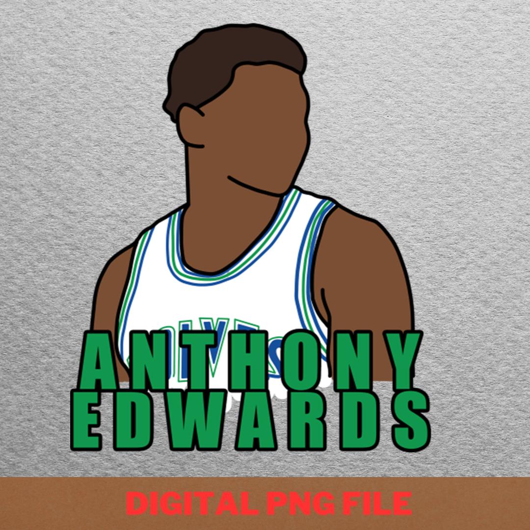 Anthony Edwards Motivation PNG, Anthony Edwards PNG, Basketb - Inspire ...
