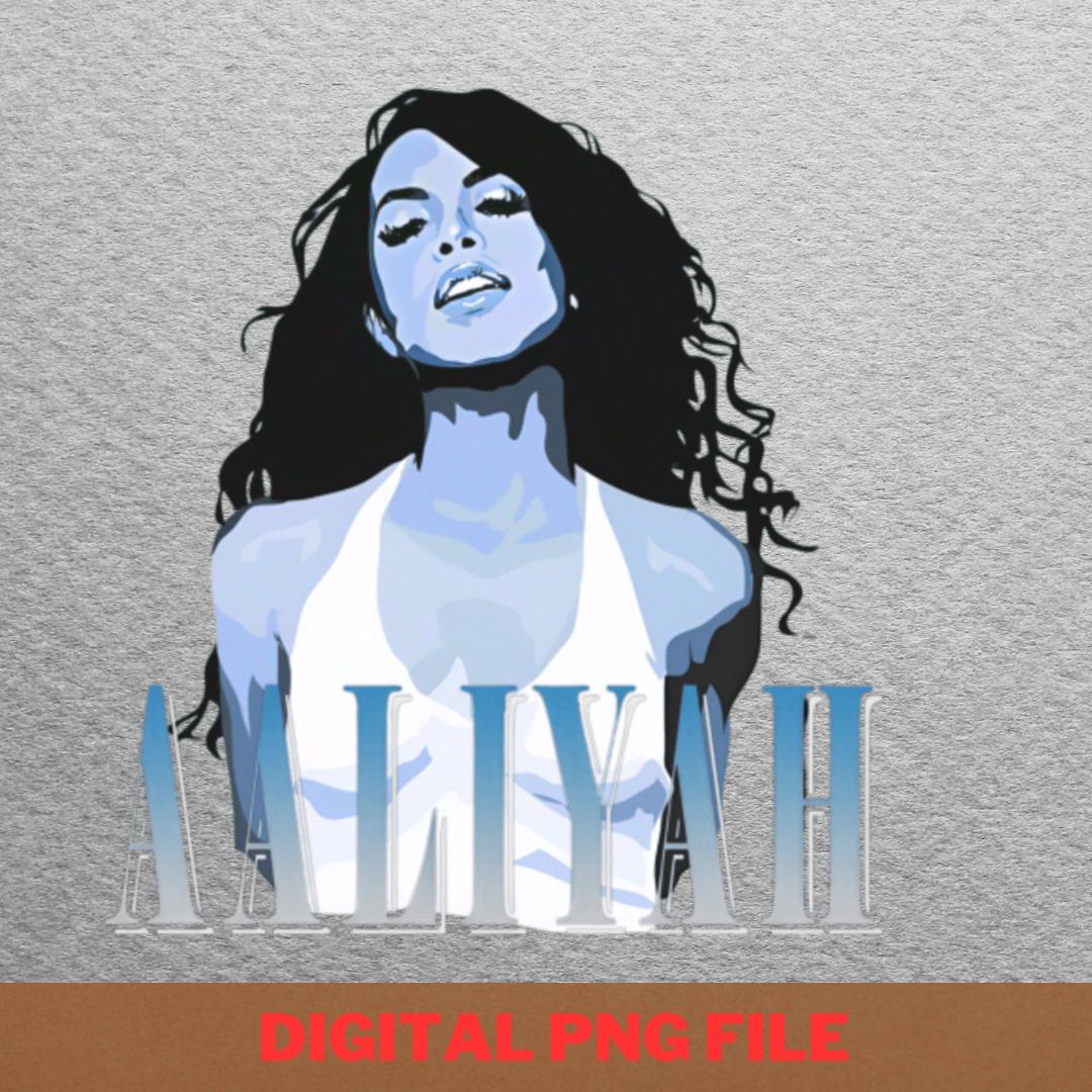 Aaliyah R&B Legend PNG, Aaliyah PNG, Erykah Badu Digital Png | Inspire ...
