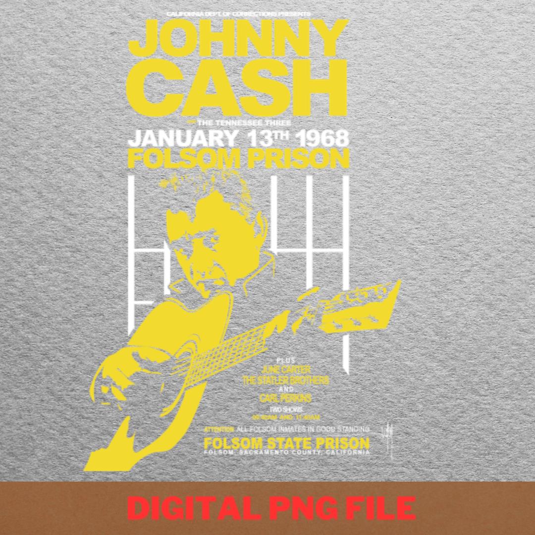 Johnny Cash Legacy PNG, Johnny Cash PNG, Outlaw Country Digi | Inspire ...