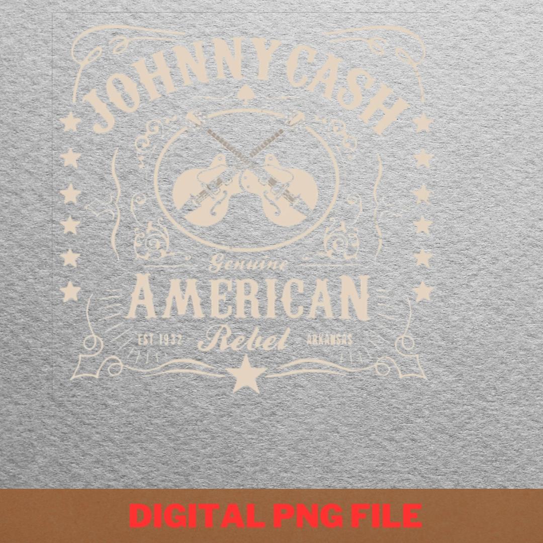 Johnny Cash Outlaw PNG, Johnny Cash PNG, Outlaw Country Digi - Inspire ...