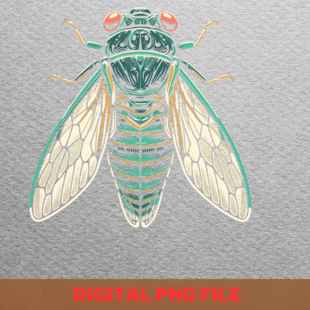 Cicada 2024 Synchronous PNG, Cicada 2024 PNG, Bug Lover Digi | Inspire Uplift