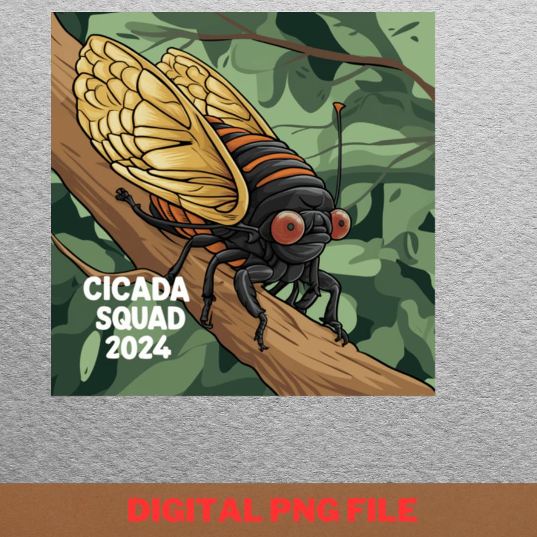 Cicada 2024 Verdant PNG, Cicada 2024 PNG, Bug Lover Digital | Inspire Uplift