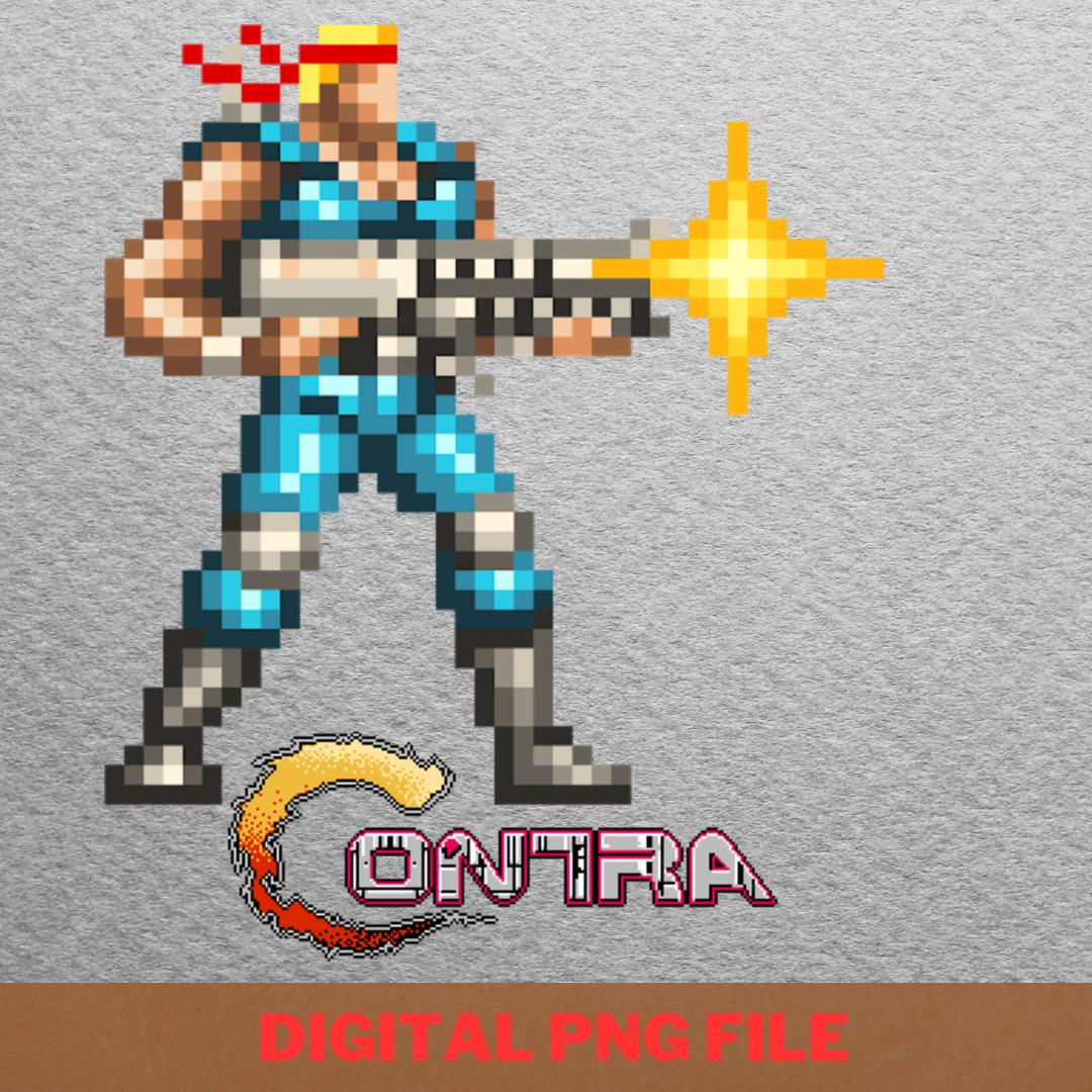 Contra Code Red PNG, Contra PNG, Video Games Digital Png Fil | Inspire ...