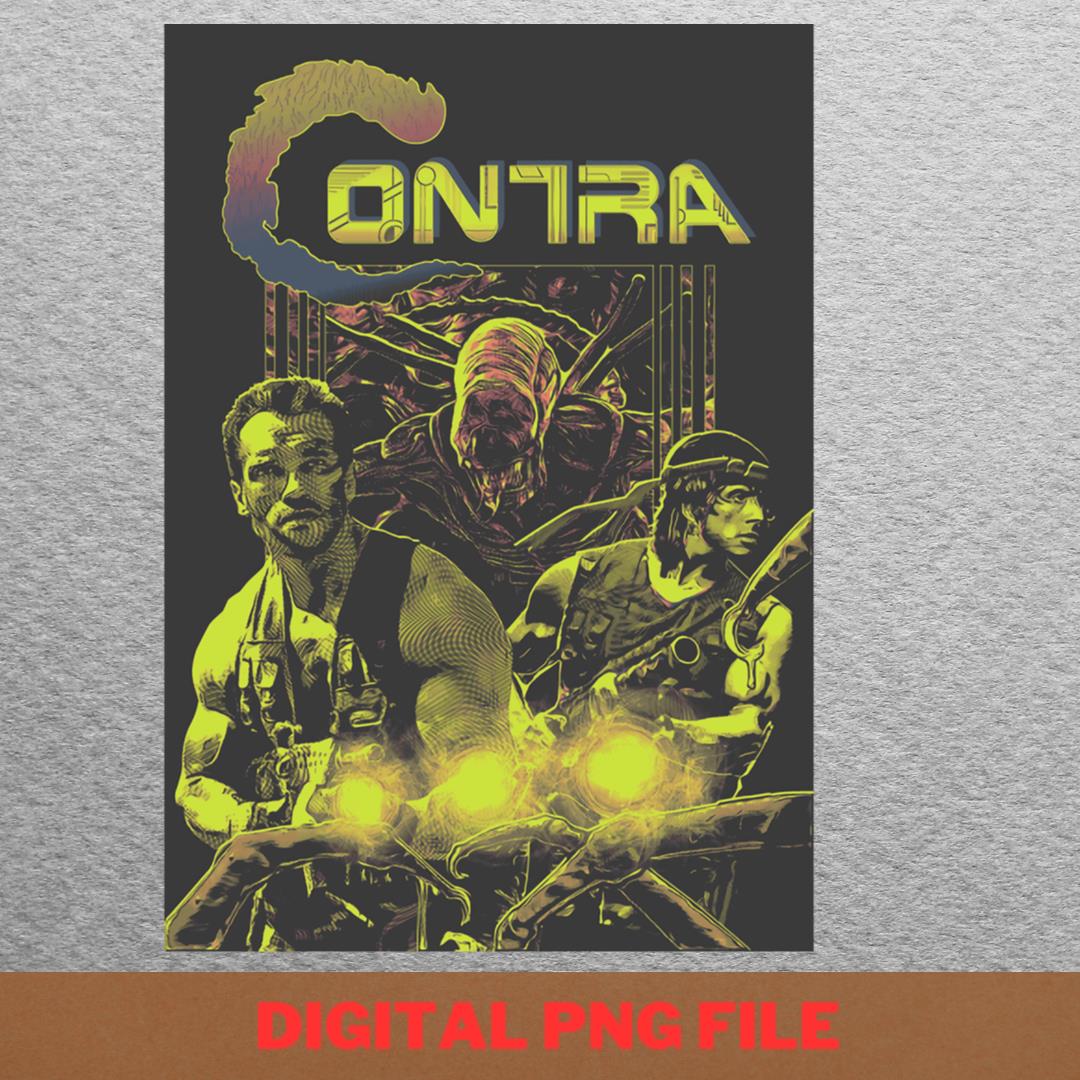 Contra Reconnaissance Mission PNG, Contra PNG, Video Games D | Inspire ...