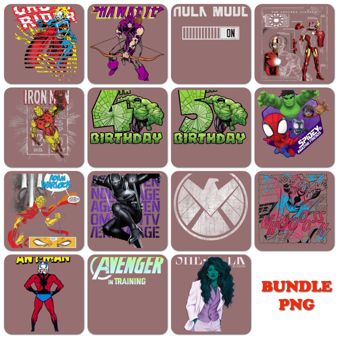 15 Hulk Png Bundle, Hulk Layered Digital File, Hulk Png Bund - Inspire ...