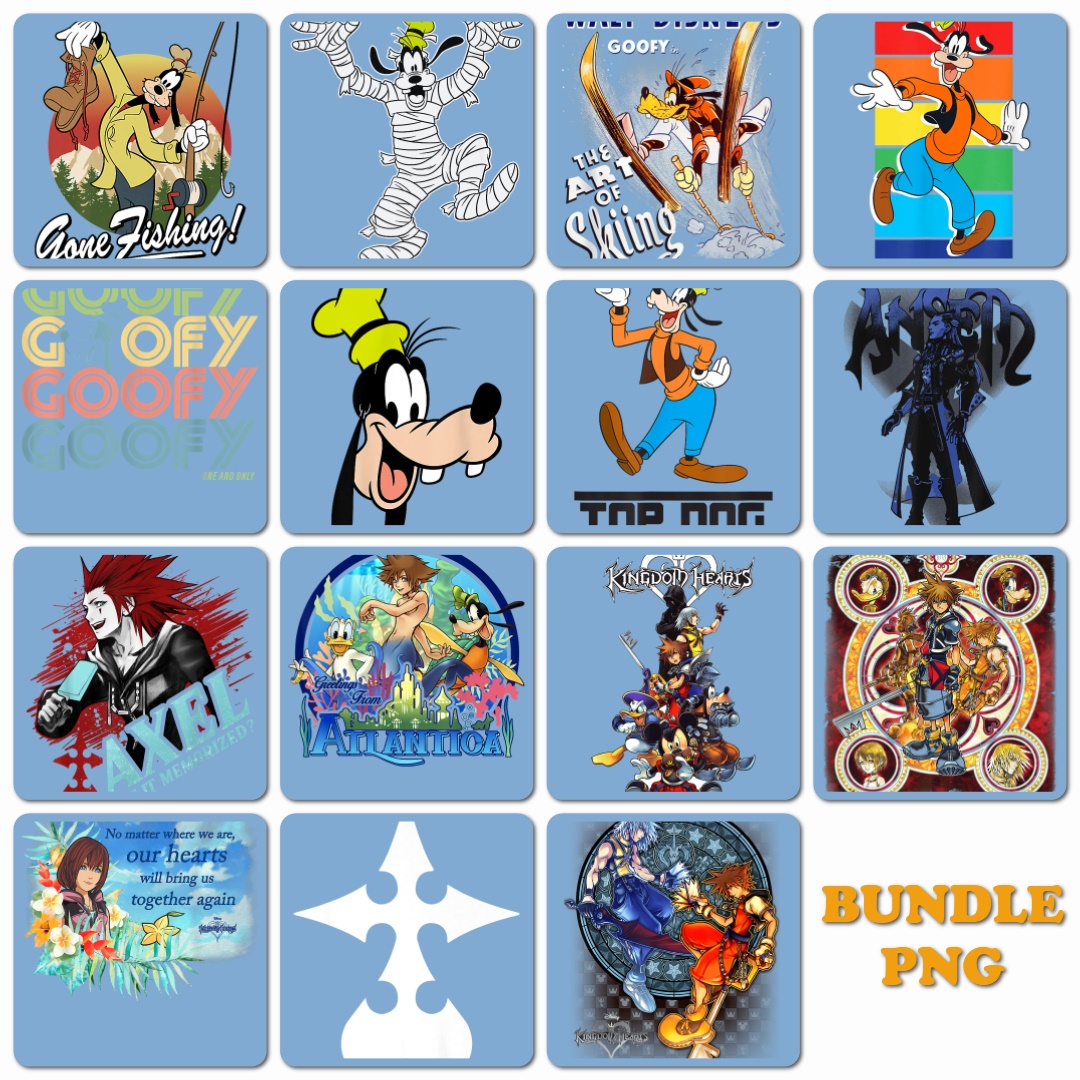 15 Mickey Mouse Goofy Png, Mickey Mouse Goofy Clipart Bundle | Inspire ...