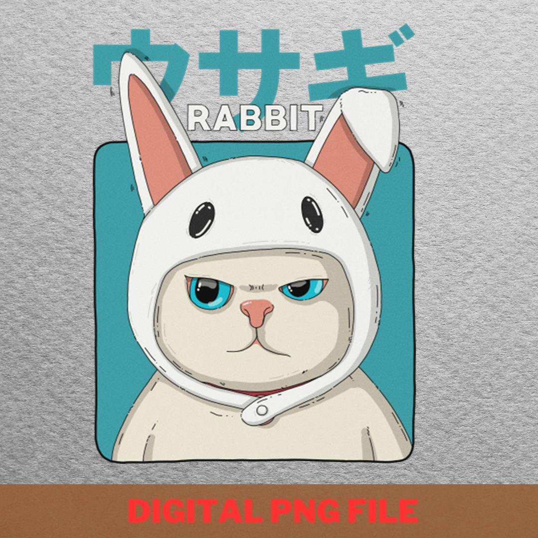 Usagi Inner Strength Grumpy Rabbit Neko PNG, Usagi PNG, Sail - Inspire ...