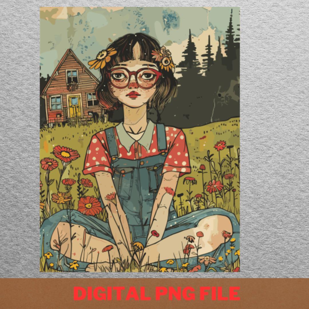 Cottagecore Aesthetic Timeless Tranquility PNG, Cottagecore | Inspire ...