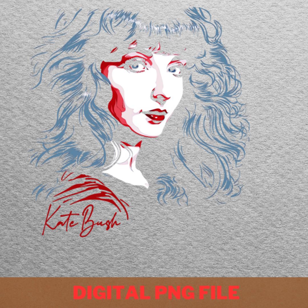 Kate Bush Vision PNG, Kate Bush PNG, Pop Rock Digital Png Fi | Inspire ...