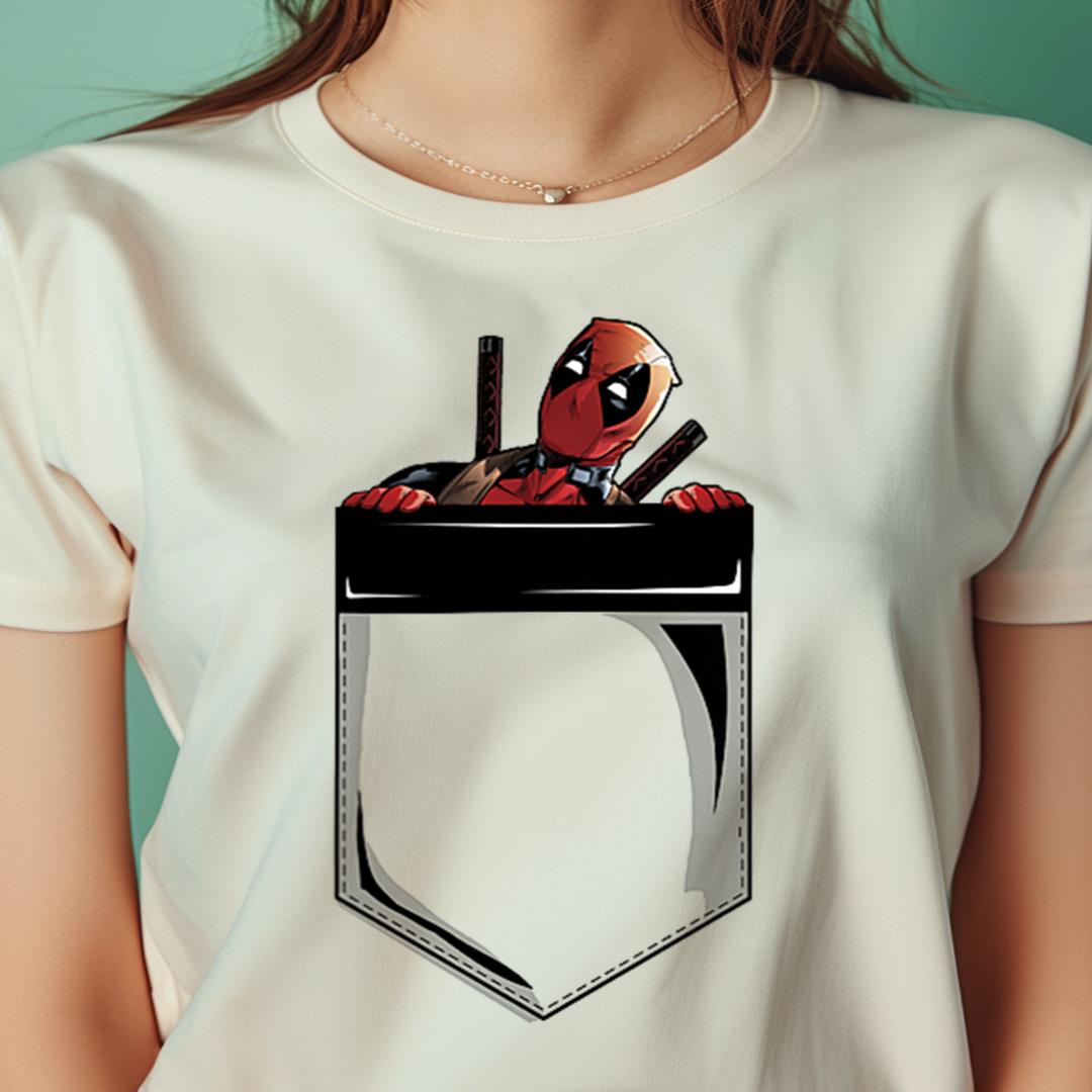Marvel Deadpool Peekaboo Faux Pocket PNG, Deadpool PNG, Wade | Inspire ...