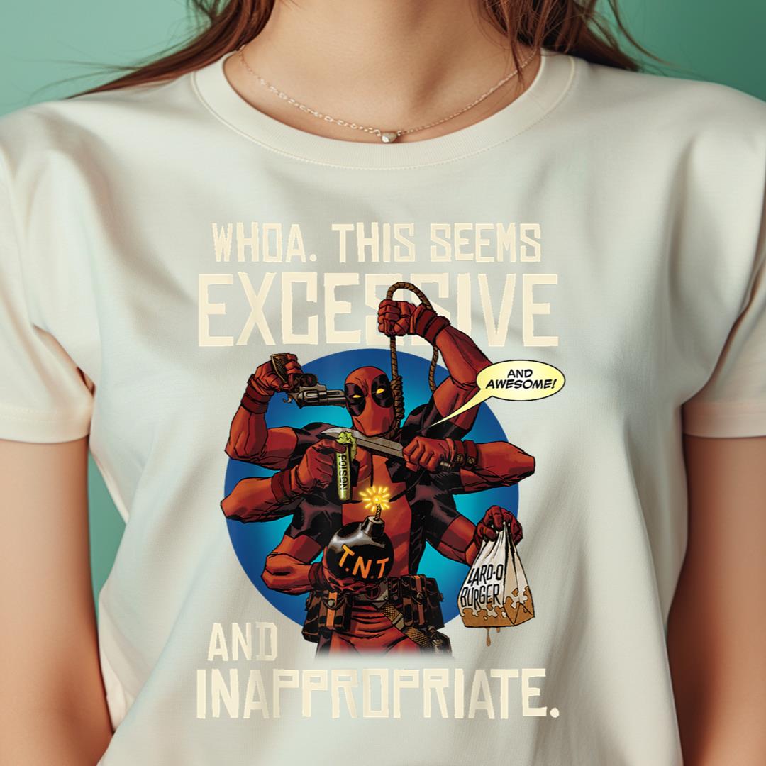 Marvel Deadpool Six Inappropriate Arms PNG, Deadpool PNG, Wa | Inspire ...