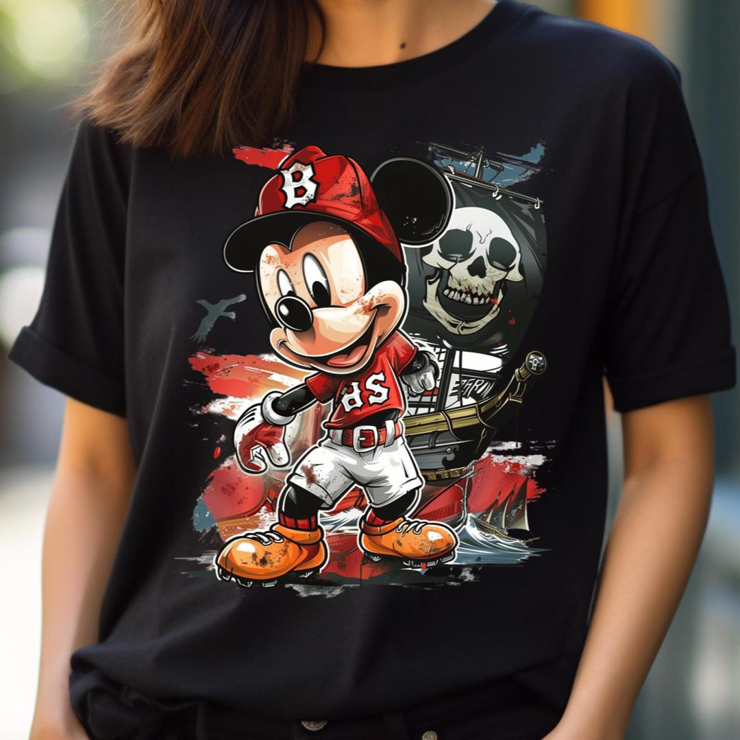 Mickey Mouse Vs Boston Red Sox Mickey Covers First PNG, Mick | Inspire ...
