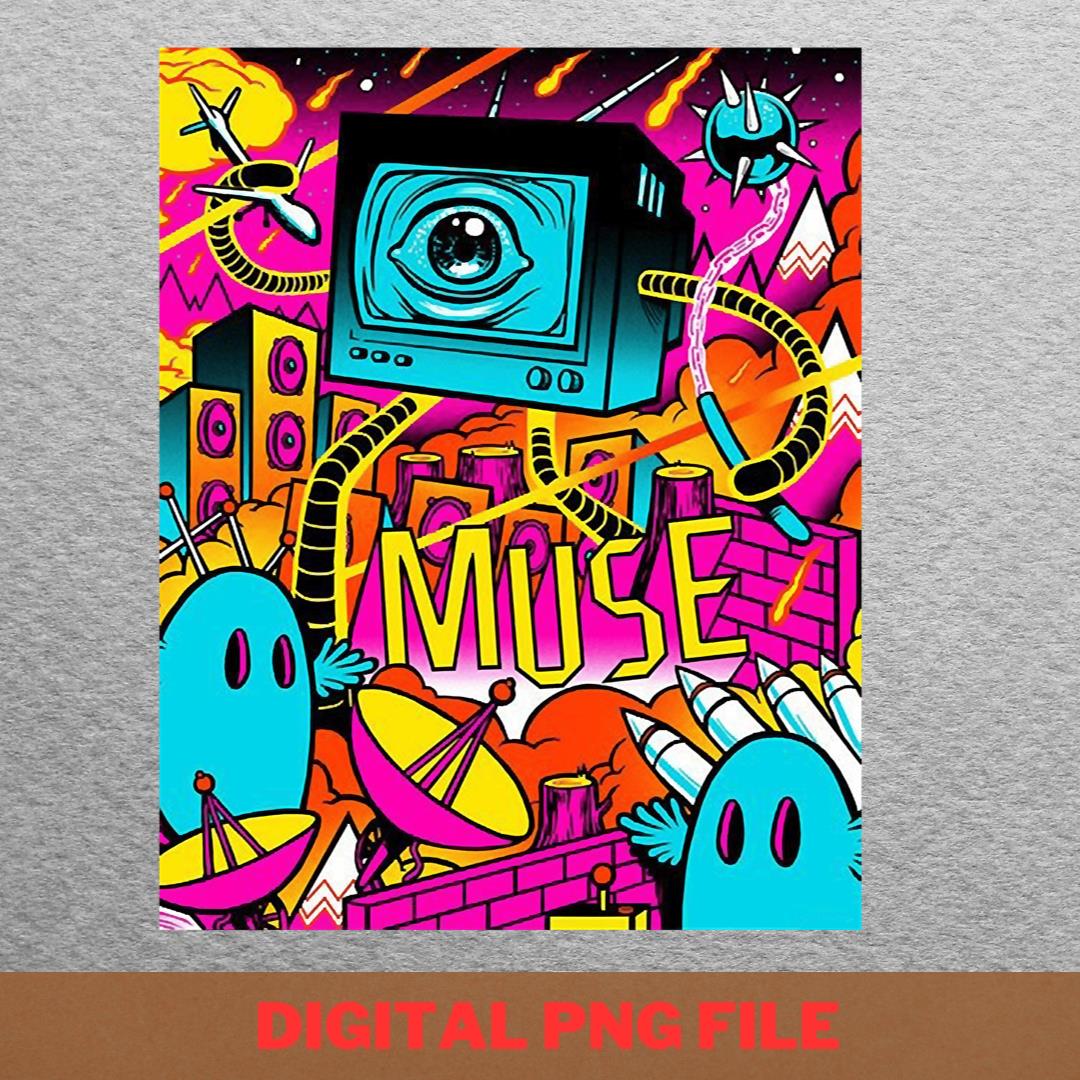 Muse Band Album Anthems PNG, Muse Band PNG, Matt Bellamy PNG | Inspire ...