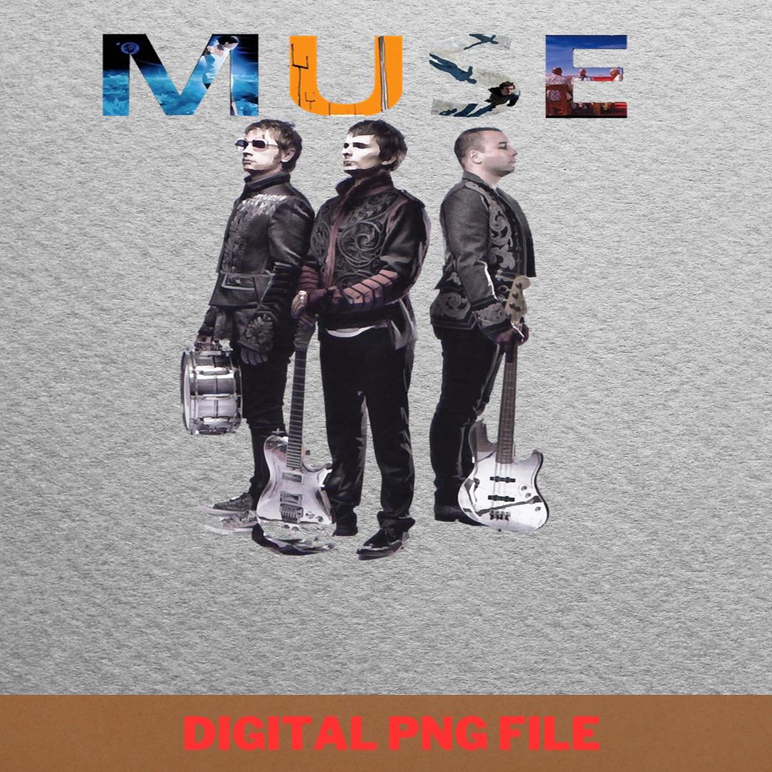Muse Band Dynamic Duo PNG, Muse Band PNG, Matt Bellamy PNG | Inspire Uplift