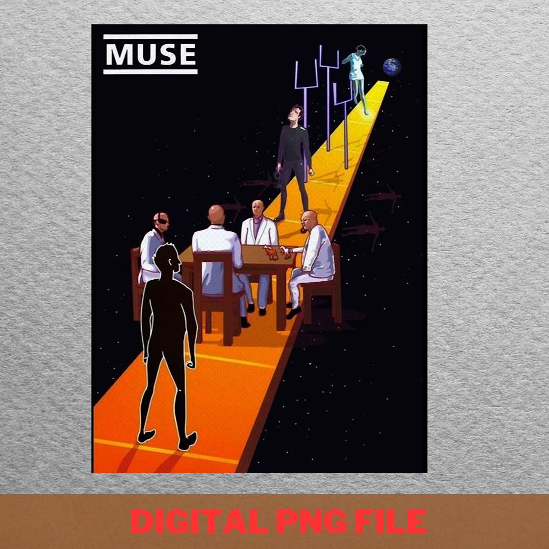 Muse Band Harmonic Horizon PNG, Muse Band PNG, Matt Bellamy | Inspire ...