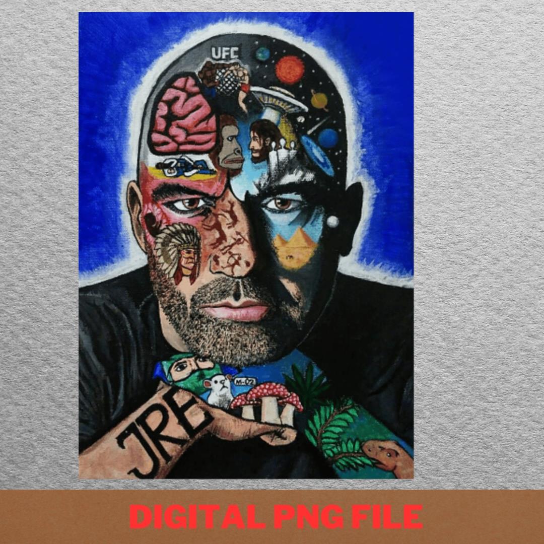 Joe Rogan Impactful PNG, Joe Rogan PNG, Bobby Lee Digital Pn | Inspire ...
