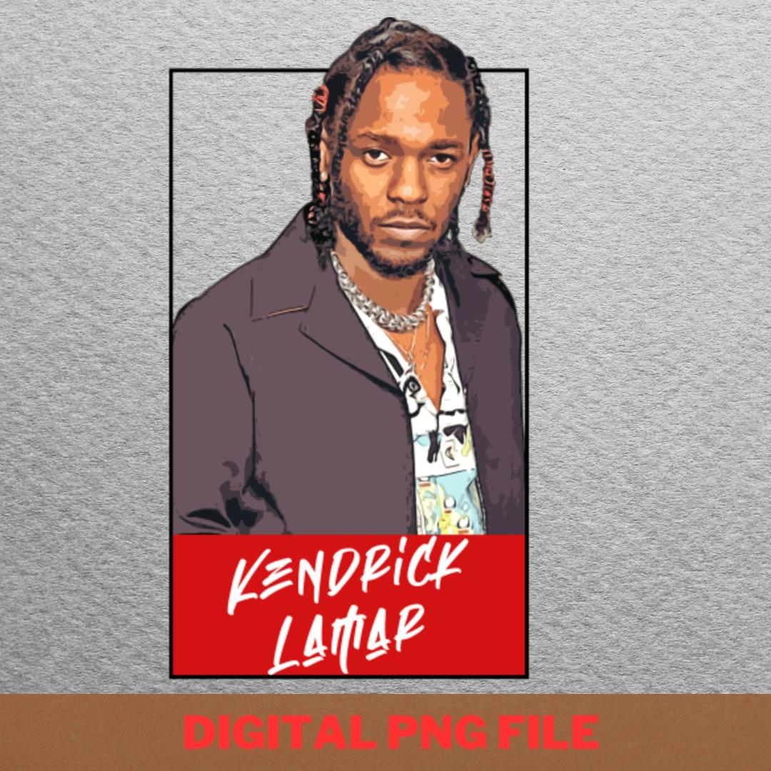 Kendrick Lamar Classic PNG, Kendrick Lamar PNG, Hip Hop Digi | Inspire ...