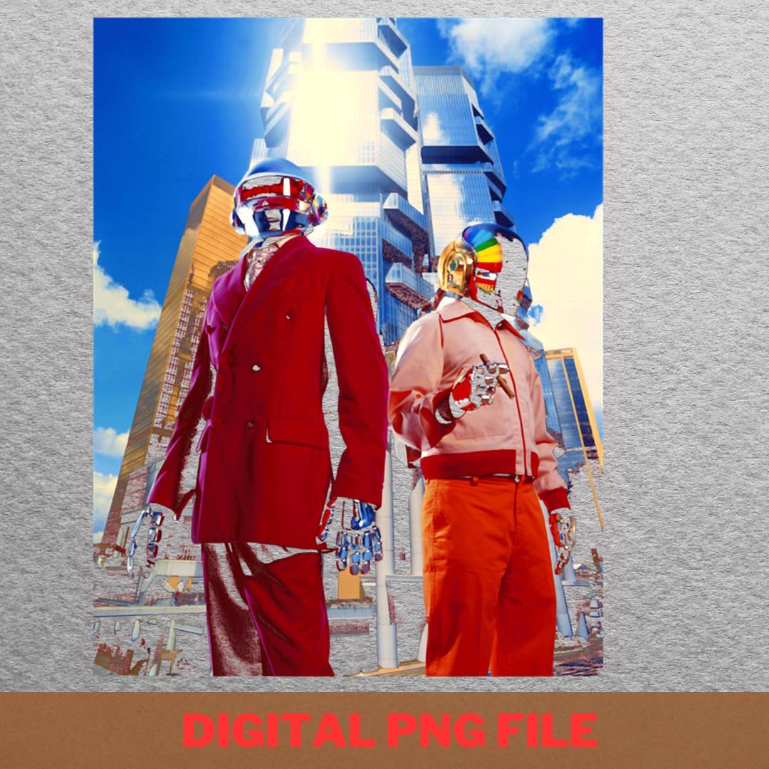 Daft Punk Flow PNG, Daft Punk PNG, Electro Digital Png Files | Inspire Uplift