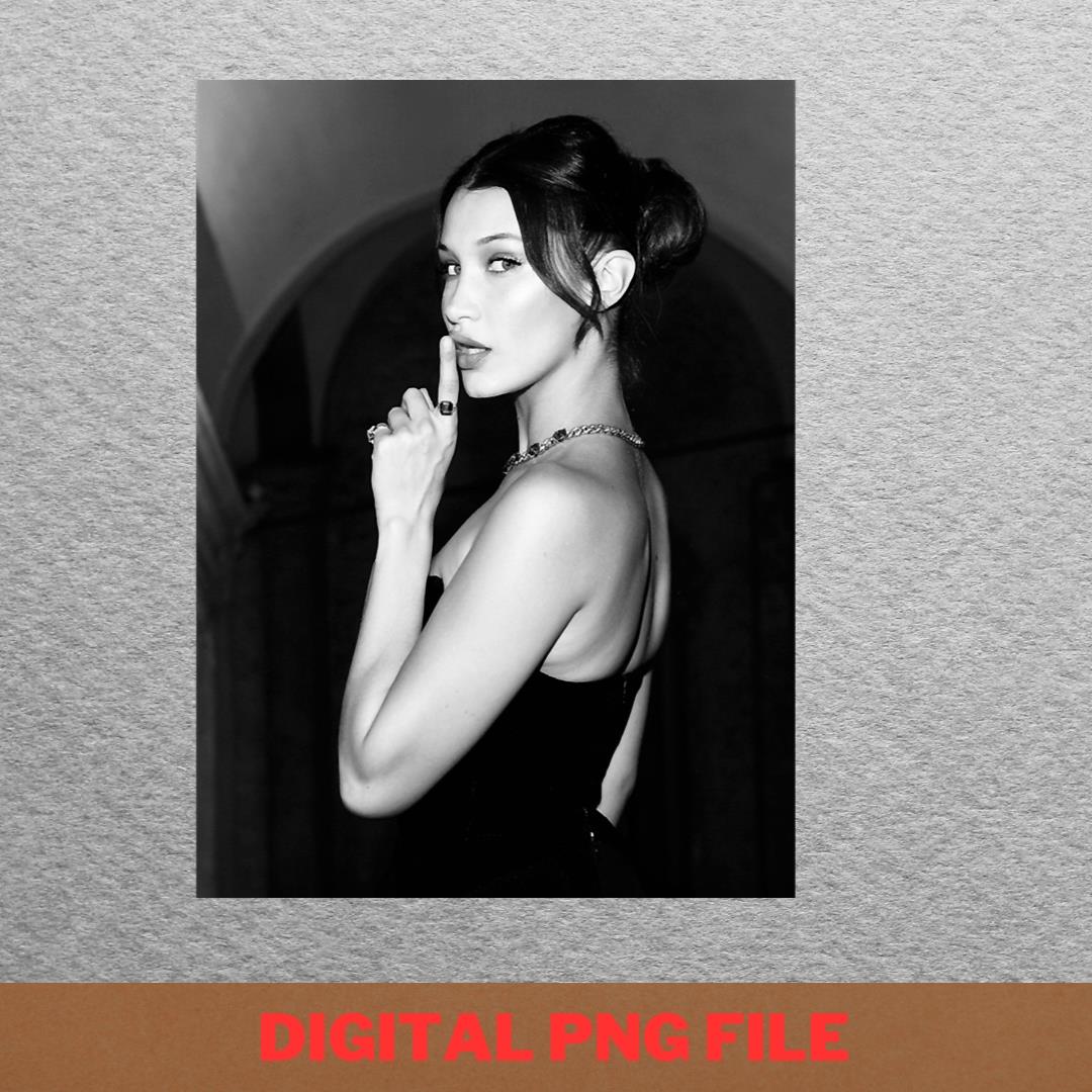 Bella Hadid Diversity, Bella Hadid PNG, Digital Png Files - Inspire Uplift