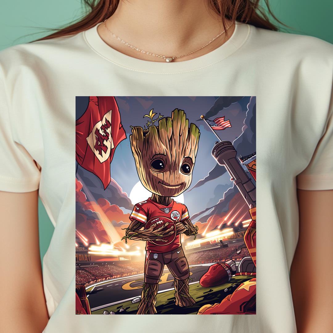 Groot Vs Chiefs Logo Battle Begins PNG, Groot Vs Chiefs Logo - Inspire ...