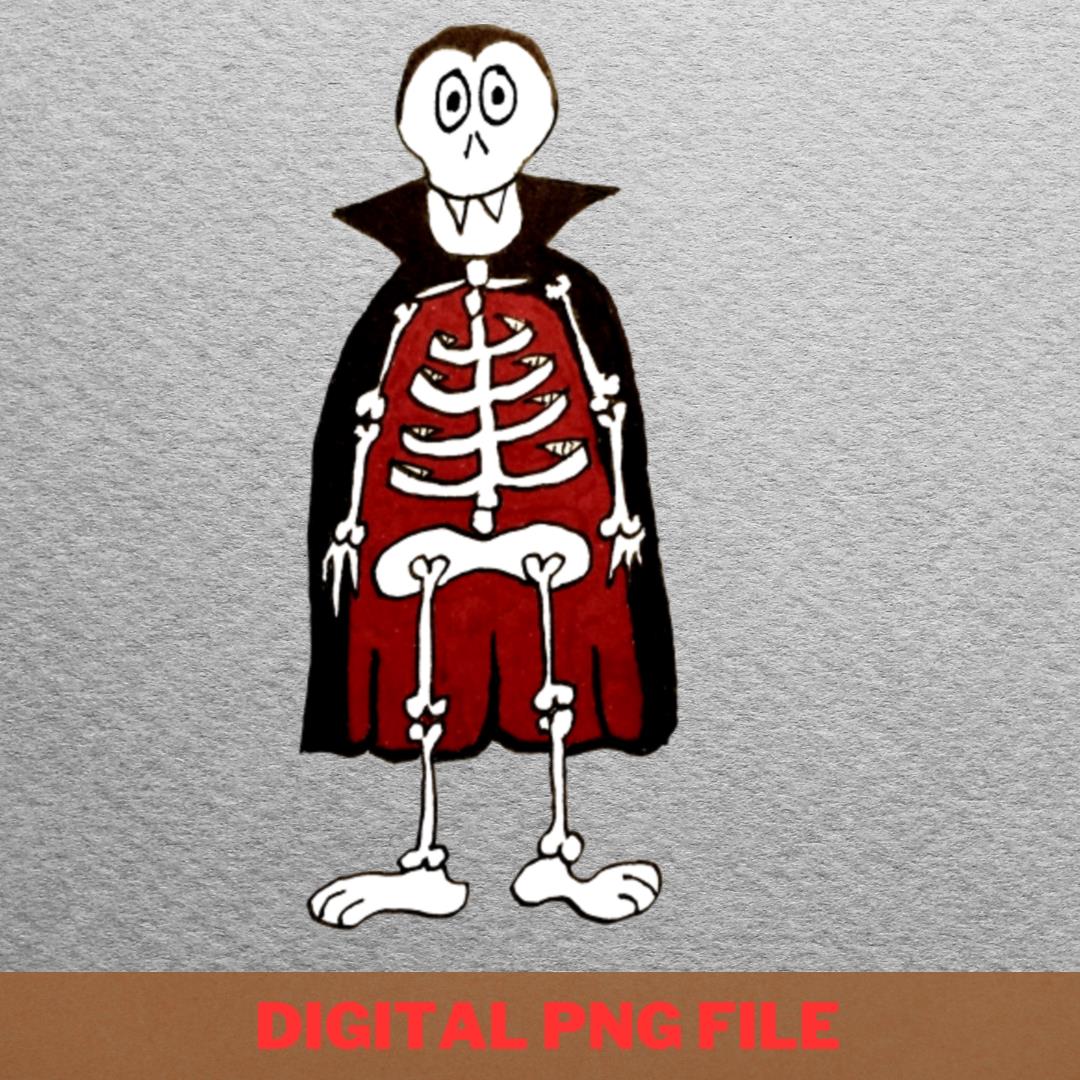 Horror Moon Rises PNG, Dracula Halloween PNG, Vampire Digita | Inspire ...