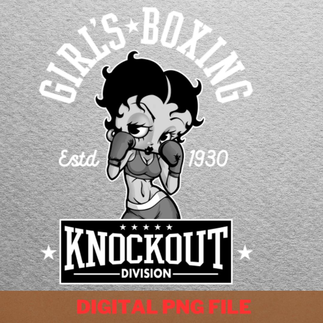 Betty Boop Boxing - Betty Boop Juju PNG, Betty Boop PNG, Pat | Inspire ...