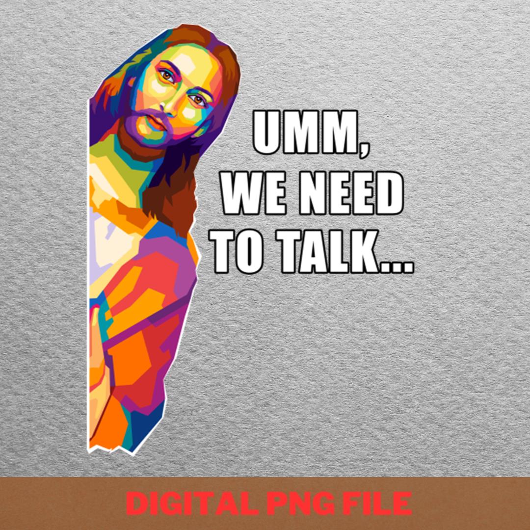 Jesus Meme Homily Humor PNG, Jesus Meme PNG, Jesus Christ Di | Inspire ...