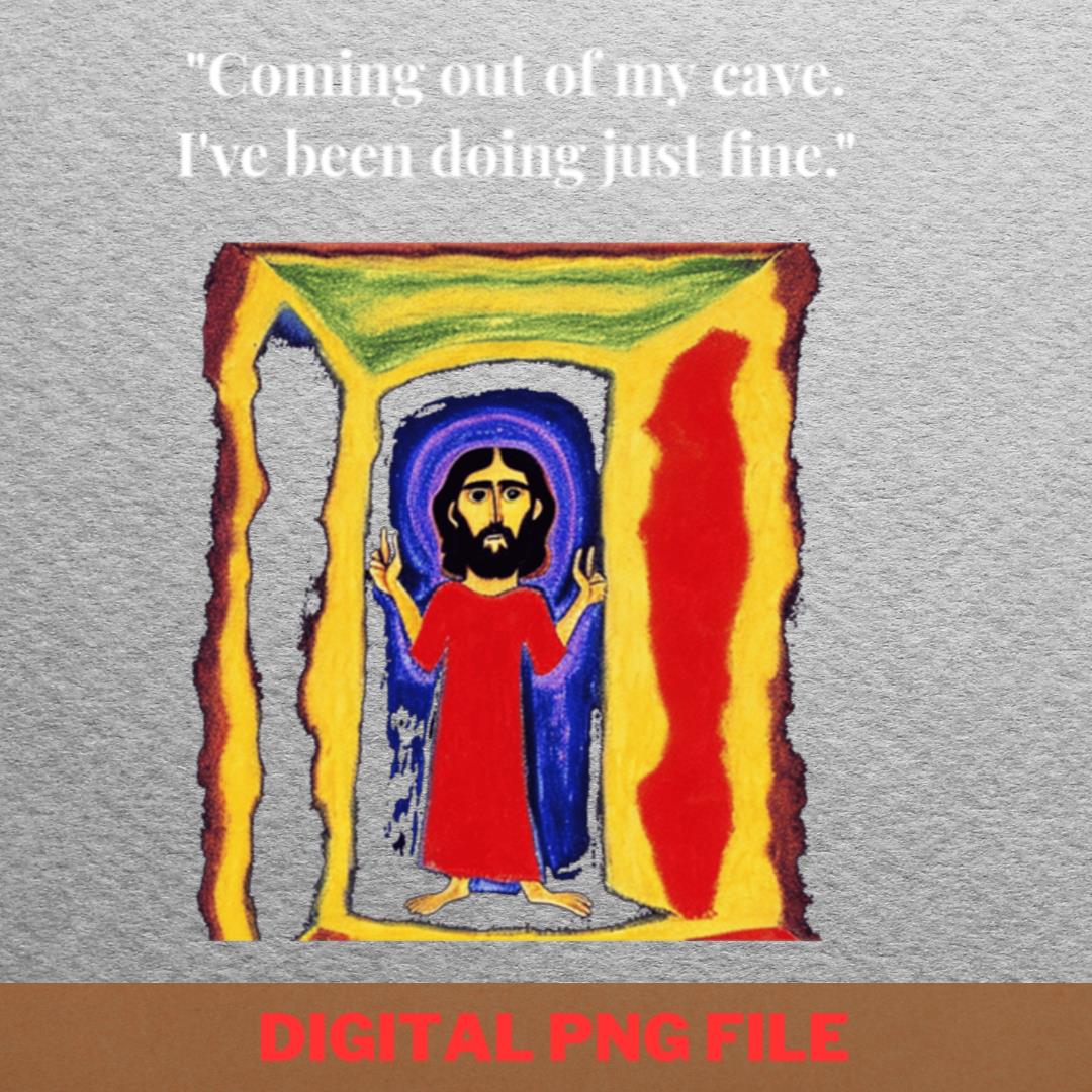 Jesus Meme Saintly Satire PNG, Jesus Meme PNG, Jesus Christ | Inspire ...