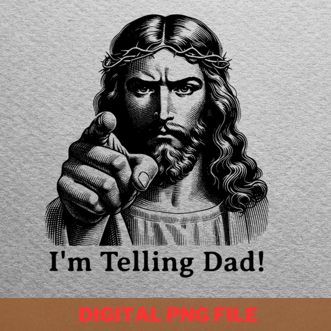 Jesus Meme Saintly Sniggers PNG, Jesus Meme PNG, Jesus Chris | Inspire ...