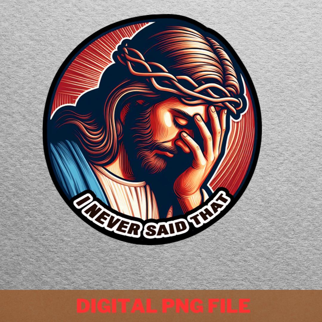 Jesus Meme Testament Trickery PNG, Jesus Meme PNG, Jesus Chr | Inspire ...