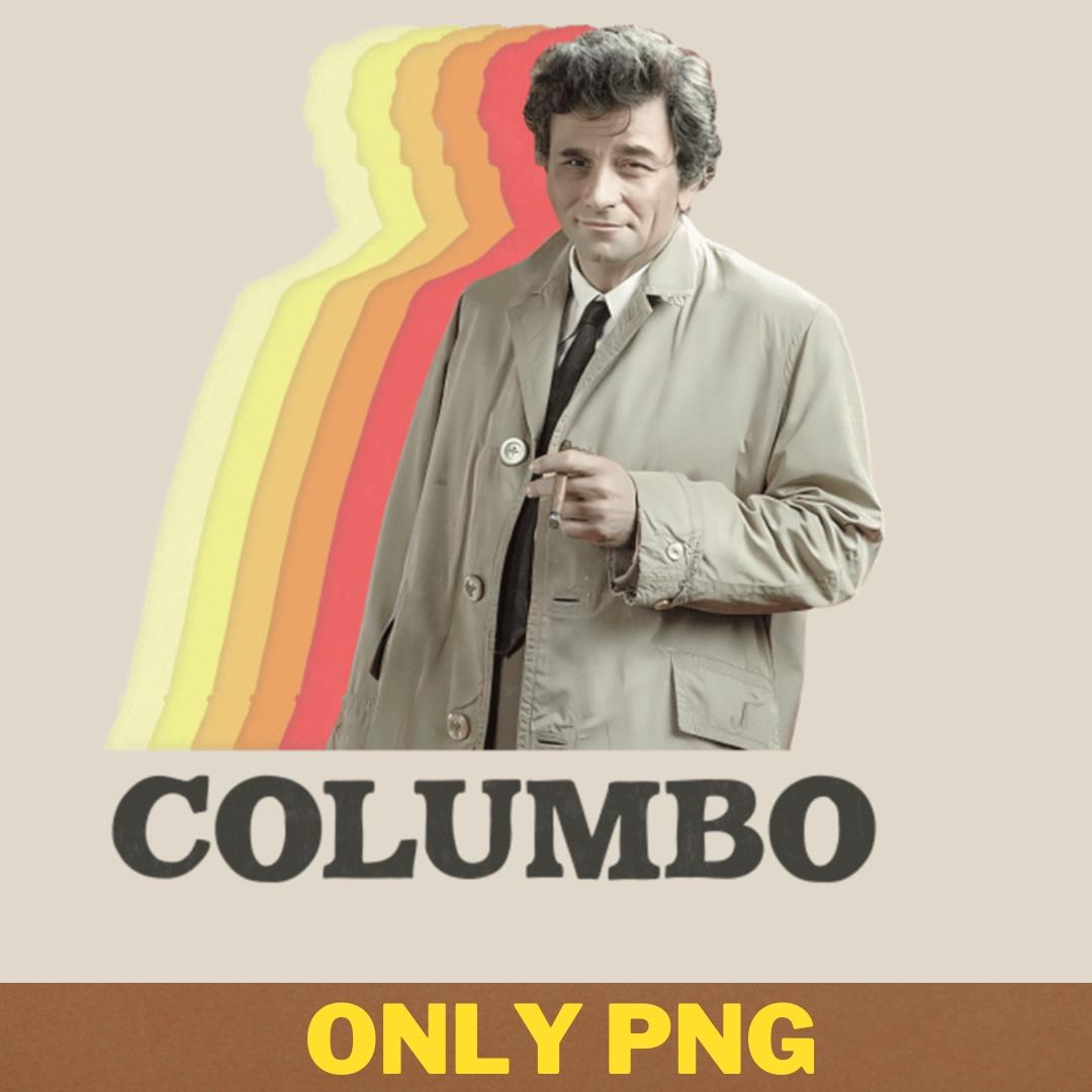 Columbo Vintage Faded Style PNG, True Crime PNG, Serial Kill - Inspire ...