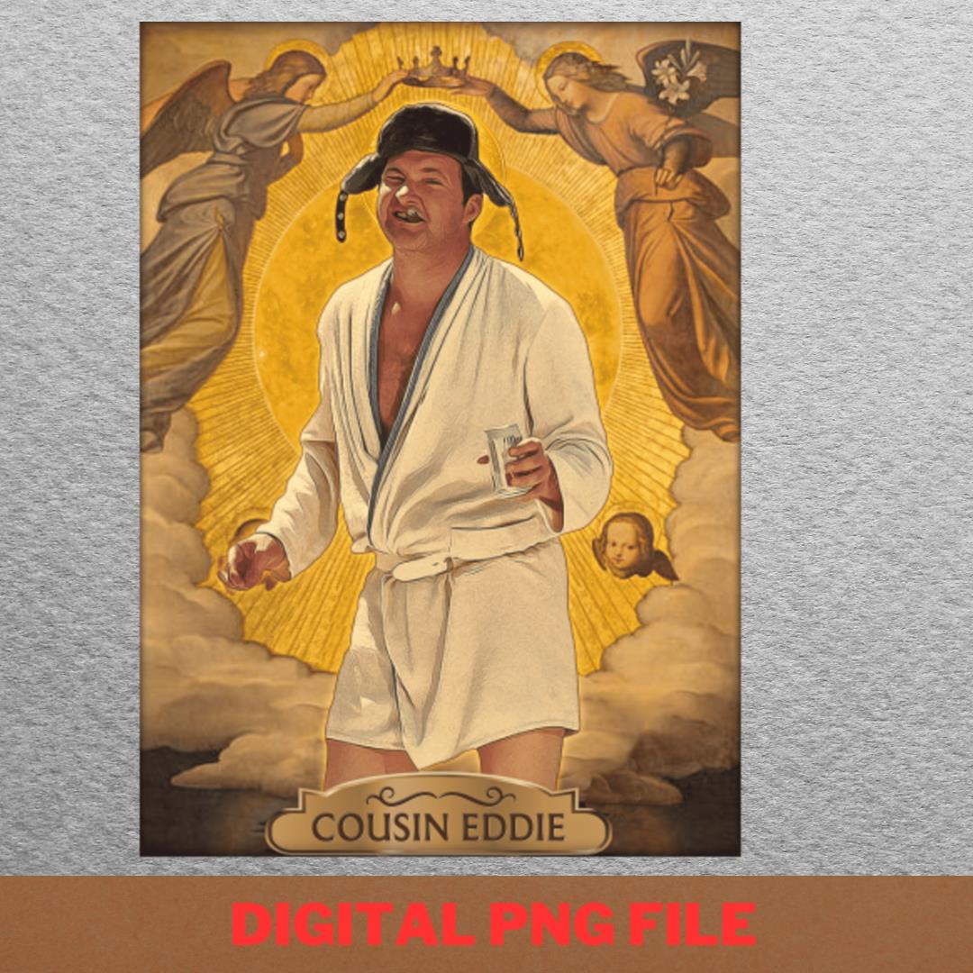 Cousin Eddie Joyful PNG, Cousin Eddie PNG, Merry Christmas D | Inspire ...