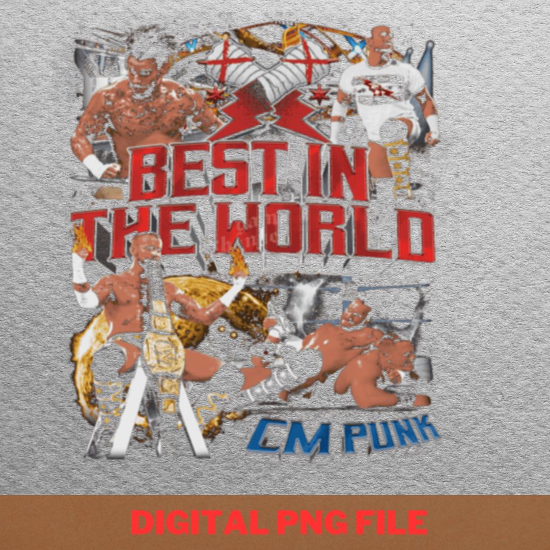 Cm Punk Hero PNG, Wwe Raw PNG, Wwe Smackdown Digital Png Fil | Inspire ...