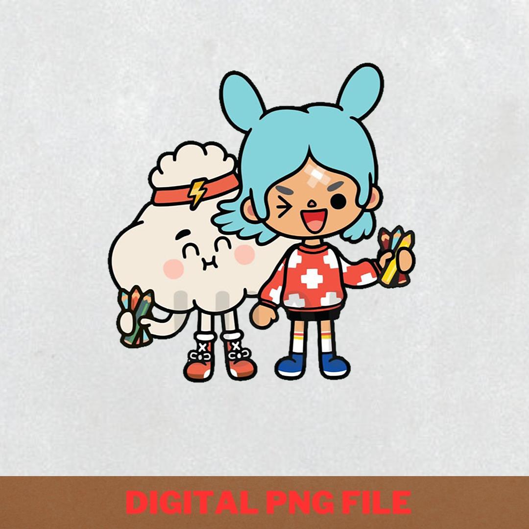 Toca Boca World PNG, Toca Boca PNG, Toca Game Digital Png Fi - Inspire ...