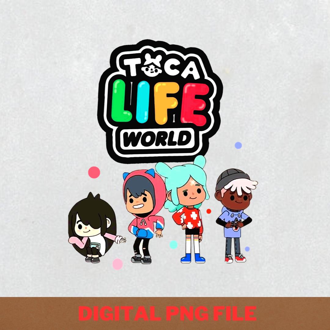 Toca Boca Fashion PNG, Toca Boca PNG, Toca Game Digital Png | Inspire ...