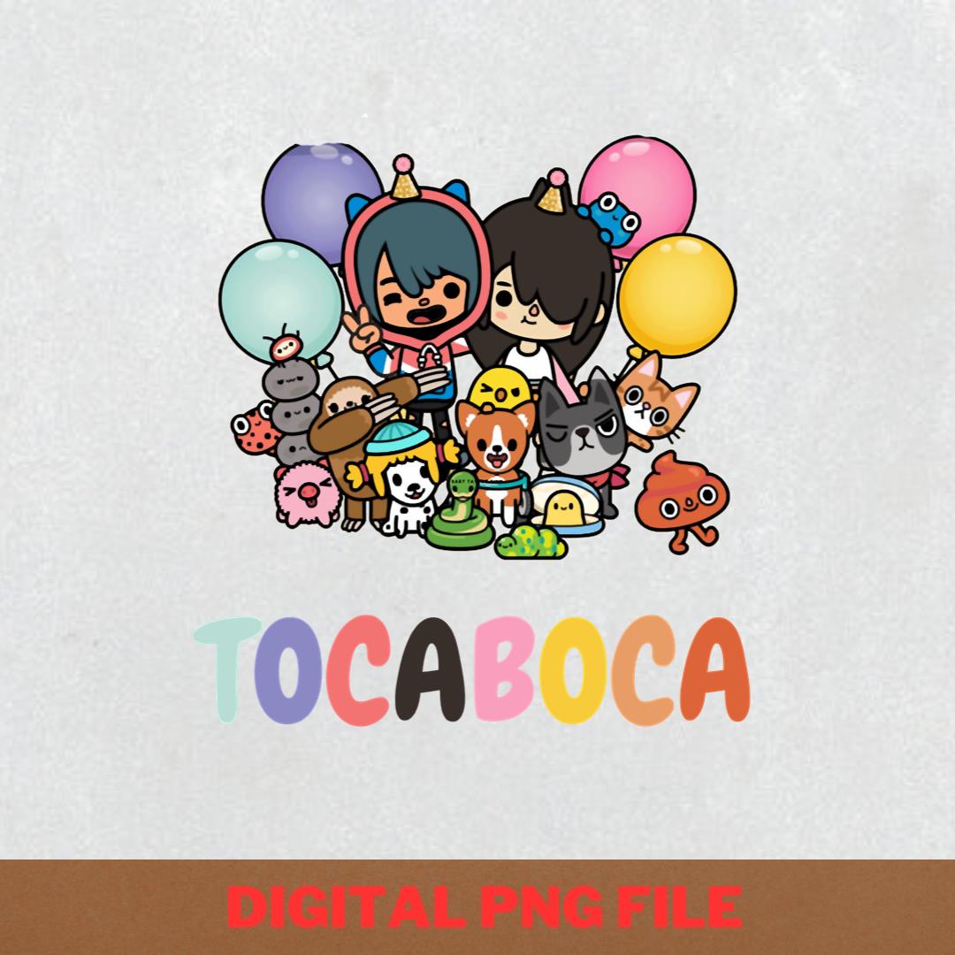 Toca Boca Music PNG, Toca Boca PNG, Toca Game Digital Png Fi - Inspire ...