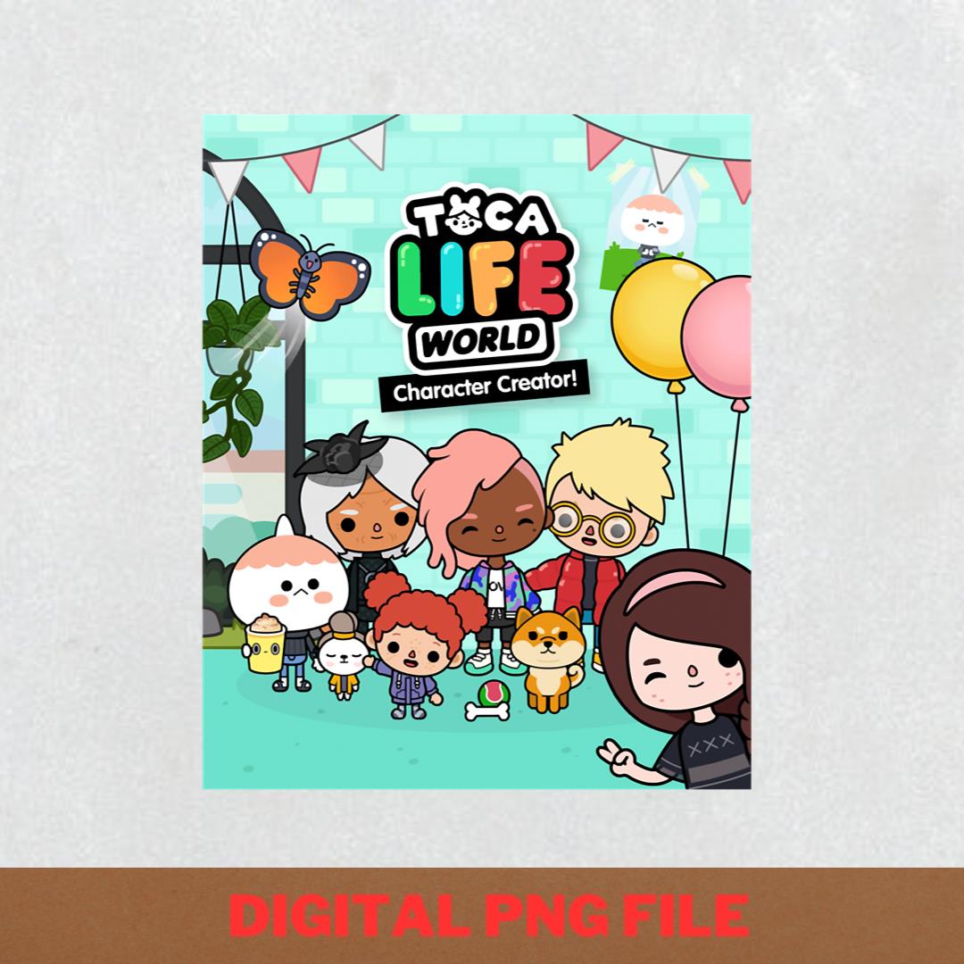 Toca Boca Ocean PNG, Toca Boca PNG, Toca Game Digital Png Fi - Inspire ...