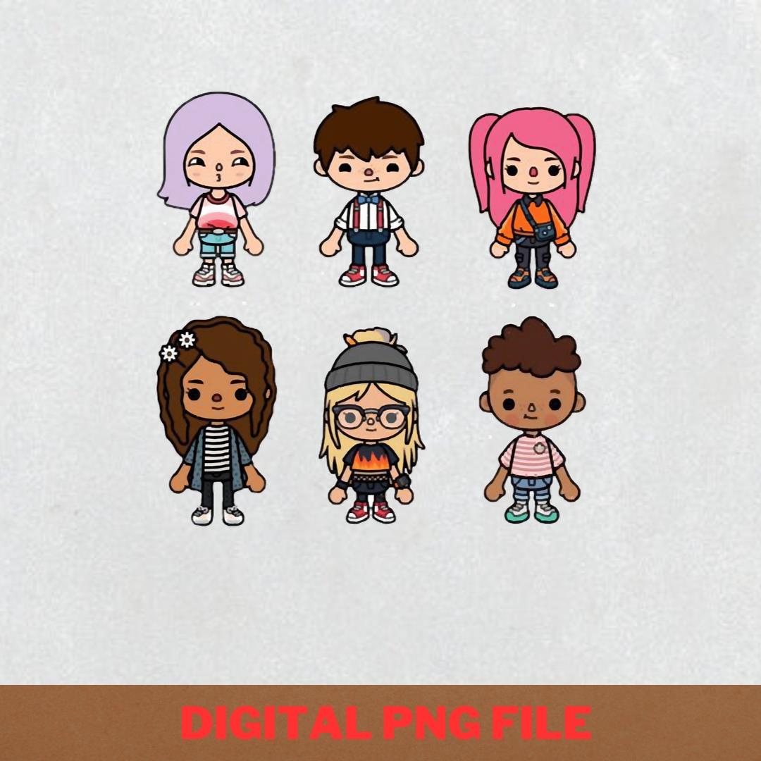 Toca Boca Dragons PNG, Toca Boca PNG, Toca Game Digital Png - Inspire ...