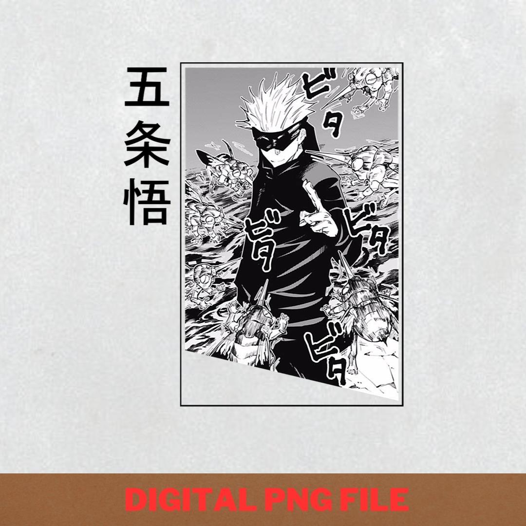 Gojo Jujutsu Kaisen Satoru Wit PNG, Gojo Satoru PNG, Jujutsu - Inspire ...