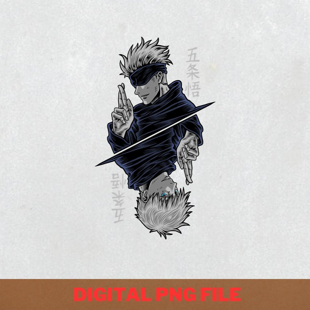 Gojo Jujutsu Kaisen Strong Connections PNG, Gojo Satoru PNG, | Inspire ...