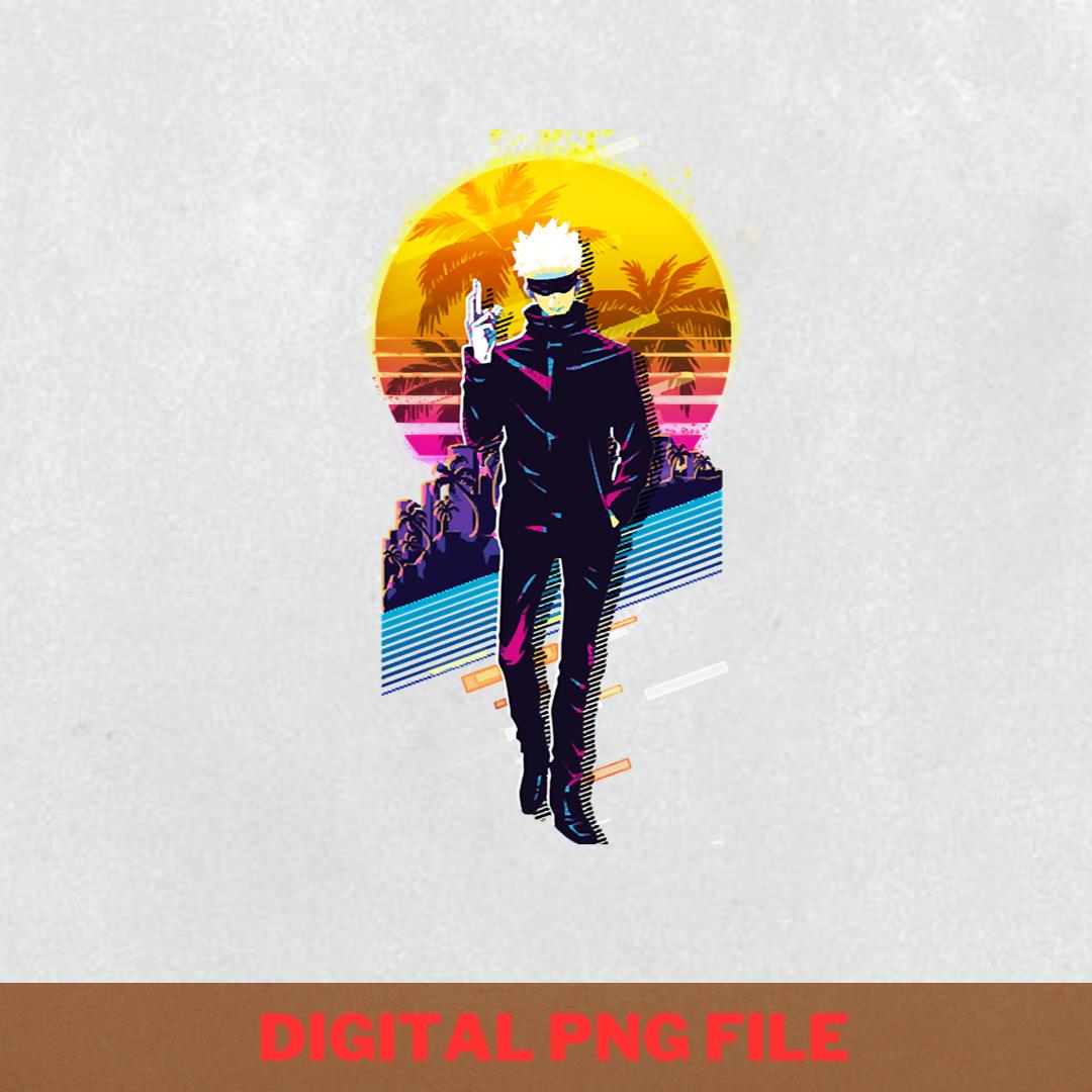 Gojo Jujutsu Kaisen Casual Confidence PNG, Gojo Satoru PNG, | Inspire ...