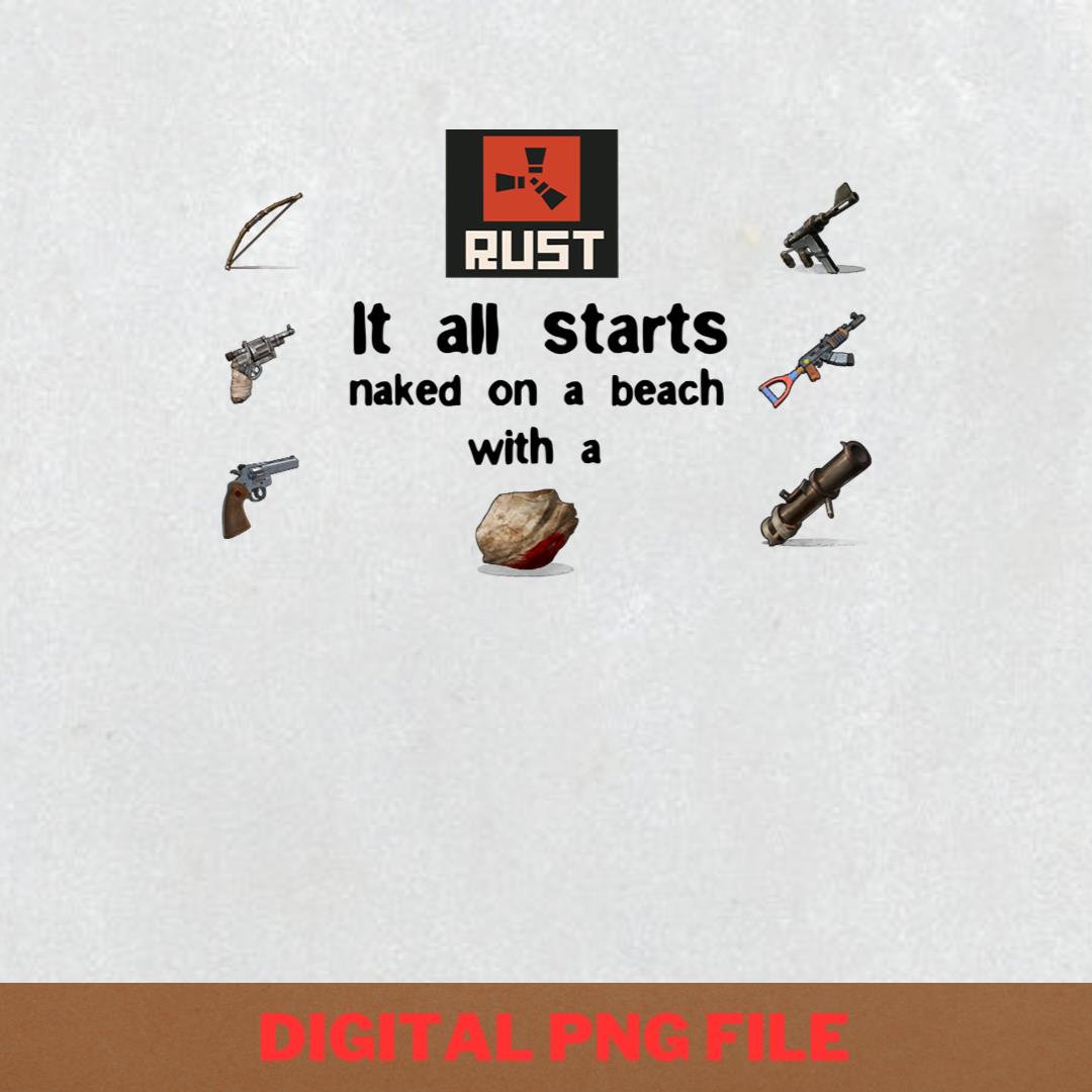 Rust Game Monuments PNG, Rust Game PNG, Rust Video Game Digi | Inspire ...